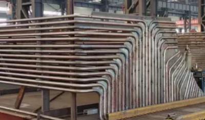 China Industrial Grade Boiler Water Wall Panel Alloy Seamless Tubes 32mm 76mm Low Pressure 1.25Mpa for sale