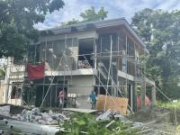 China Modern Three-storey Self-built Villa-with Drawing Processing/Customized Steel Building Structures ALC Board Prefabricated House for sale