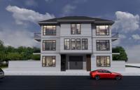 China Modern Three-storey Self-built Villa-with Drawing Processing/Customized Steel Building Structures ALC Board Prefabricated House for sale