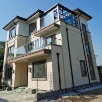 China Prefab Luxury House Villa Steel Structure Modern Design Customized Prefabricated Building for sale