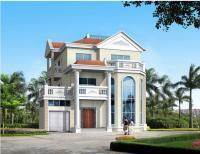 China Dream Home's High Quality Luxury Modern High-End Prefabricated Light Steel Mansion House High-Gallery Luxury Villa for sale