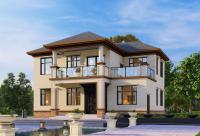 China Dream Home's High Quality Luxury Modern High-End Prefabricated Light Steel Mansion House High-Gallery Luxury Villa for sale