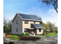 China Dream Home's High Quality Luxury Modern High-End Prefabricated Light Steel Mansion House High-Gallery Luxury Villa for sale