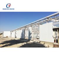 China Modern Industrial Design Steel Structure Building for New Workshop Factory/Warehouse House Use Made with Sandwich Panel Material for sale