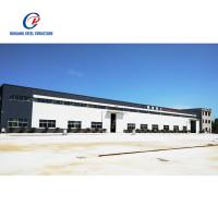 China Modern Industrial Design Steel Structure Building for New Workshop Factory/Warehouse House Use Made with Sandwich Panel Material for sale