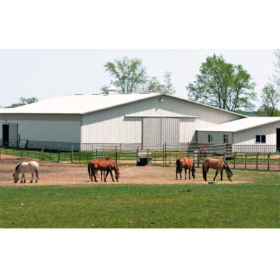 China Modern Design Steel Structure Stable for Horses for sale