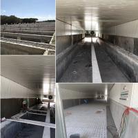 China Factory 2025 New Design Prefab Steel Structure Farmhouse Cow Shed and Pig Housing for Farm Building for sale