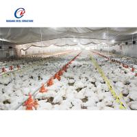 China Metal Frame Chicken House Steel Structure Farm Shed Prefabricated Building for Poultry Farm for sale
