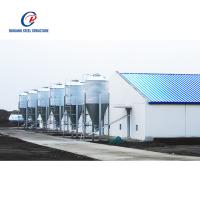 China Metal Frame Chicken House Steel Structure Farm Shed Prefabricated Building for Poultry Farm for sale
