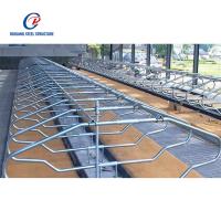 China Stable Design Porcherie Prefabricated Steel Structure Building Dairy Cattle Pig Shed Home Farm House Building for sale