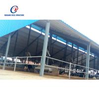 China Industrial-Style Galvanized Steel Frame House Prefabricated for Farmhouse Livestock Farm with Rock Wool Insulation for sale