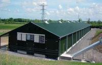 China Modern Prefabricated Farm Structure Big Storage Building Shed for Poultry Sheep Dairy Farm Goat House Warehouse Barn for sale