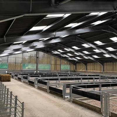 China Prefab Goat House Sheds Metal Sheep Farm Construction Goat Sheep Steel Structure Farmhouse for sale