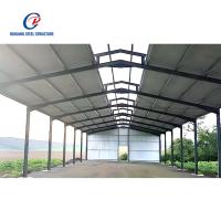 China Prefab Goat House Sheds Metal Sheep Farm Construction Goat Sheep Steel Structure Farmhouse for sale