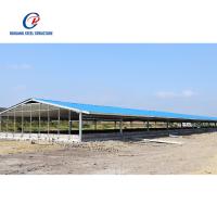 China Prefab Goat House Sheds Metal Sheep Farm Construction Goat Sheep Steel Structure Farmhouse for sale