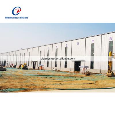 China RG_Prefab Heavy Steel Structure Warehouse Building for Material and Equipment Storage in Industrial Area for sale