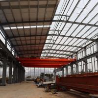 China Industrial Prefabricated Steel Structure Workshop Warehouse H-Section Steel Metal Building Frame for sale