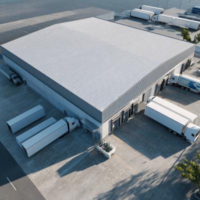 China Large Span Customized Workshop Structural Steel Building Prefabricated Storage Warehouse for sale