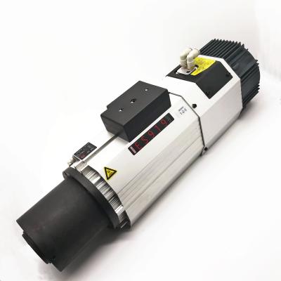China DECI HSK63F Woodworking ATC Spindle Motor 9kW 380V 24000RPM High Speed Milling Spindle for CNC Router for sale