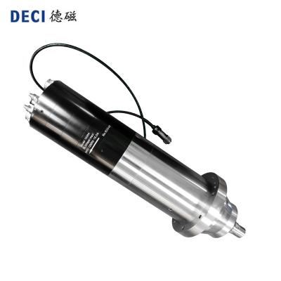 China DECI 5.5KW 220V Water Cooling ER20 ATC Spindle Motor 36000Rpm for CNC Router for sale