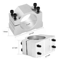 China DECI  60mm 80mm spindle motor holder bracket clamp for sale