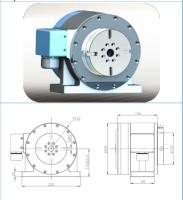China DECI 5-Axis CNC Rotary Table with Harmonic Drive High Precision 0.001 Degree Torque 120 Nm for sale