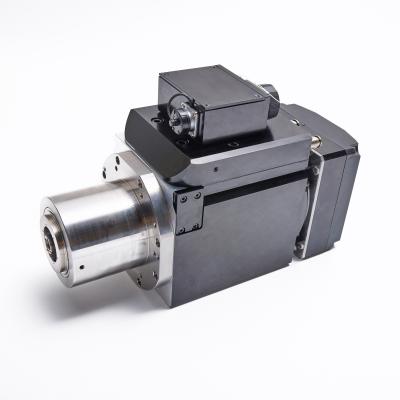 China DECI High Accuracy Water Cooling Milling Spindle 15 kW 12.2 Nm HSK63F 57A Motor ATC Base Flange for sale
