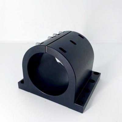 China 80mm CNC Spindle Motor Clamp Bracket Seat Holder 40000RPM 4.0KW Water Cooling for Drilling Milling for sale