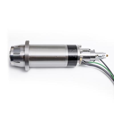 China 20KW 20000Rpm Water Cooled Metal Milling Spindle Motor 1 Micron Accuracy HSK63A for sale