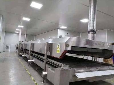 China Cooling Tunnel Machine Seafood Air Blast Tunnel Freezer 400KG Per Hour 600KG/H for sale