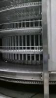 China 1000 Kgs/Hour Spiral Belt Freezer for sale