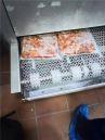 China SUS304 Mesh Belt Iqf Tunnel Impingement Tunnel Freezer 40KW 1200MM for sale