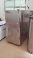 China 1.5kw Liquid Nitrogen Blast Freezer 100kg/Hour Industrial Blast Chillers Fish Shrimp Odm for sale