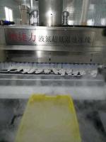 China Ultra Low Lab Liquid Nitrogen Tunnel Freezer Belt 1800KG/H 2100KG/H Minus 120C for sale
