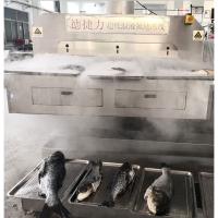 China 800 Per Hour Blast Chiller Mesh Belt Tunnel Freezer Minus 150C For Meatball 1000KG/H for sale