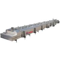 China Liquid Nitrogen Chest Mesh Belt Tunnel Freezer 400kg/H 600kg/H Meatfish Fish Fillets for sale