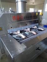 China Ln2 Nitrogen IQF Mesh Belt Tunnel Freezer 600KG/H 1200KG/H For Fish Head for sale