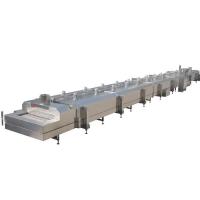 China 400KGS/H Mesh Belt Tunnel Freezer for sale