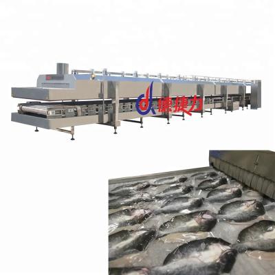 China 18kw Nitrogen Tunnel Ultra Deep Freezer 2500kg/Hour 2200kg/H for sale