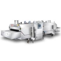 China 25kw Cryogenic Mesh Belt Tunnel Freezer 1800mm 3500kg/H For Fish Seafood for sale