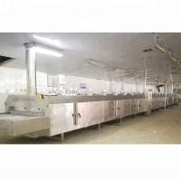 China 6 Kw Mesh Belt Tunnel Freezer 500kg/Hour Individual Quick Freezing  1500kg/H for sale