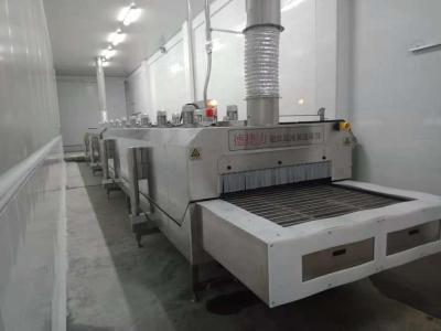 China N2 Conveyor Ultra Deep Mesh Belt Tunnel Freezer Ss304 1800kg/H 2100kg/H for sale
