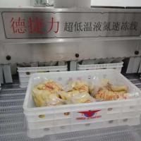 China N2 Conveyor Ultra Deep Mesh Belt Tunnel Freezer Ss304 1800kg/H 2100kg/H for sale