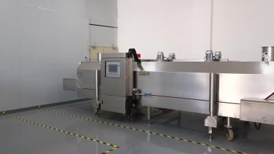 China Minus 130C Tunnel Blast Freezer Cooling Tunnel Machine 1000KG/H 1200KG/H for sale