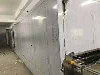 China 1000 Kg/H 1800 Kg/H Blast Tunnel Freezer Shock Freezing Technology For Flower 24kw for sale