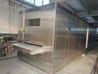 China 1000kg Per Hour 1200kg/H Shock Freezing Technology Cryogenic Tunnel Freezer Seafood for sale