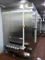 China Commercial Flash Blast Tunnel Freezer 600kgs/Hour 800kgs/H ODM for sale