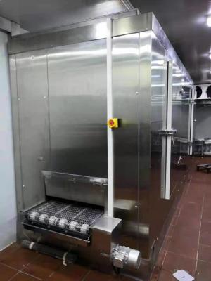 China Commercial Flash Blast Tunnel Freezer 600kgs/Hour 800kgs/H ODM for sale