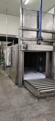 China IQF Tunnel  Industrial Flash Countertop Blast Freezer  2000kg/H 2500kg/H for sale