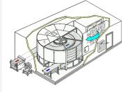 China Tunnel Iqf Spiral Belt Freezer 1000KG/H 1200KG/H 70KW Quick Freezing for sale